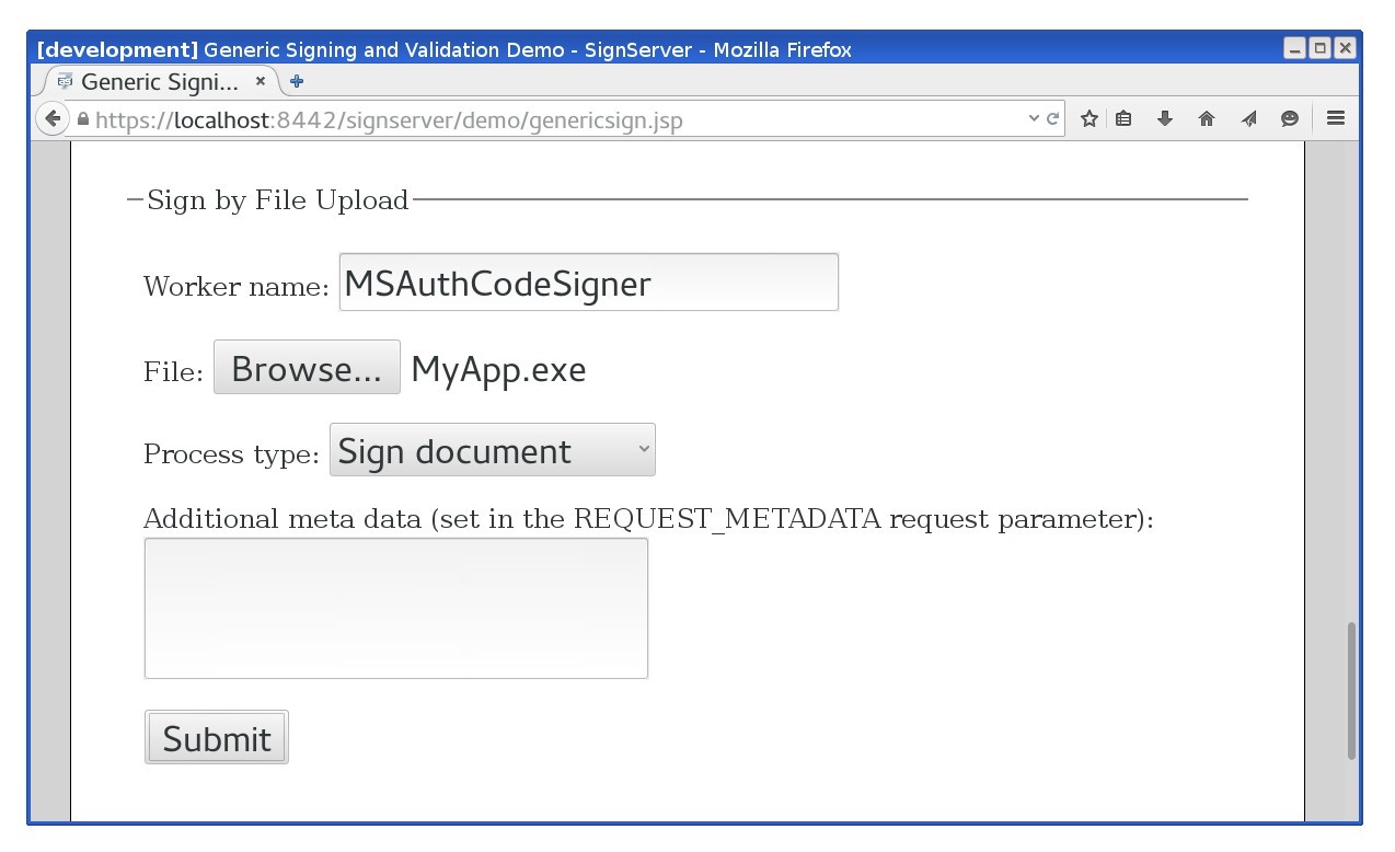 Code Signing with Authenticode Signatures Code Signing with Authenticode Signatures